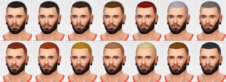 Buzz-cut close cropped hair at LumiaLover Sims » Sims 4 Updates