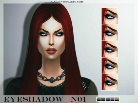 FRS Eyeshadow N01 by FashionRoyaltySims at TSR » Sims 4 Updates