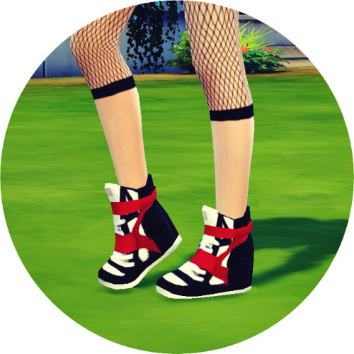 Female wedge sneakers at Marigold » Sims 4 Updates