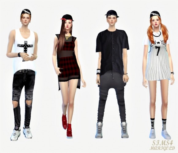 Bandana snapback at Marigold » Sims 4 Updates