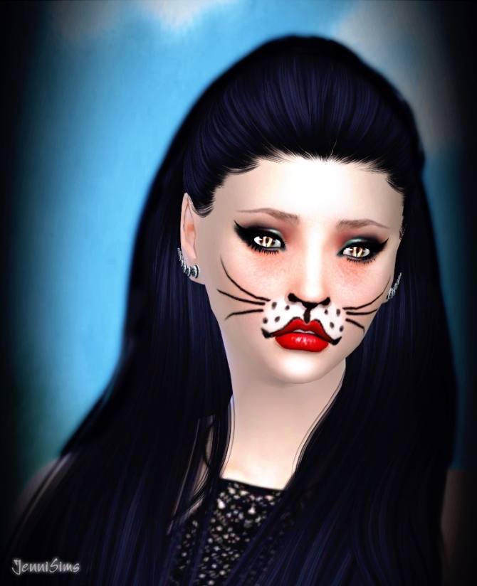 Meow Makeup All ages at Jenni Sims » Sims 4 Updates