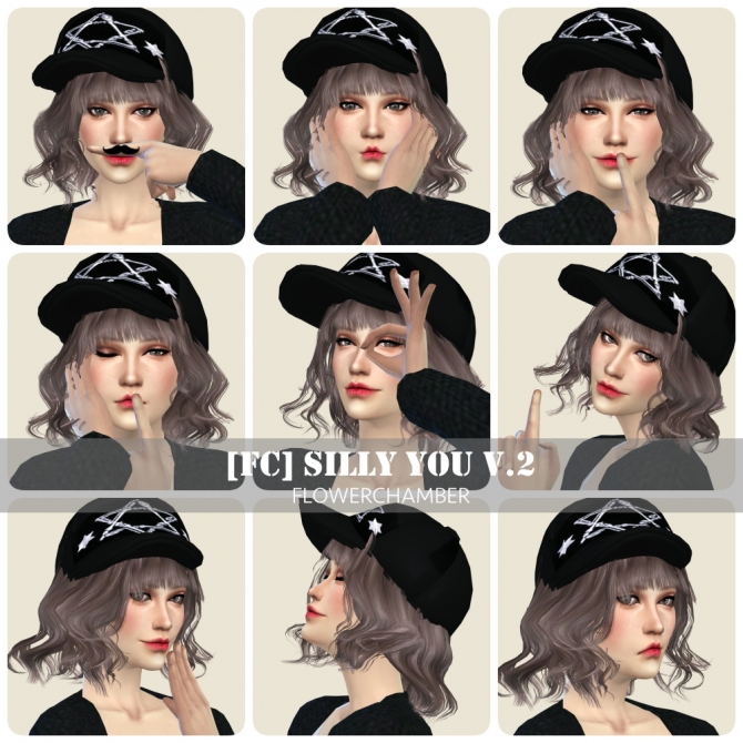 Silly You Version2 poses at Flower Chamber » Sims 4 Updates