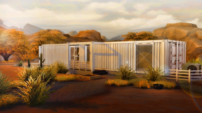 Container house at Sim-Mu » Sims 4 Updates