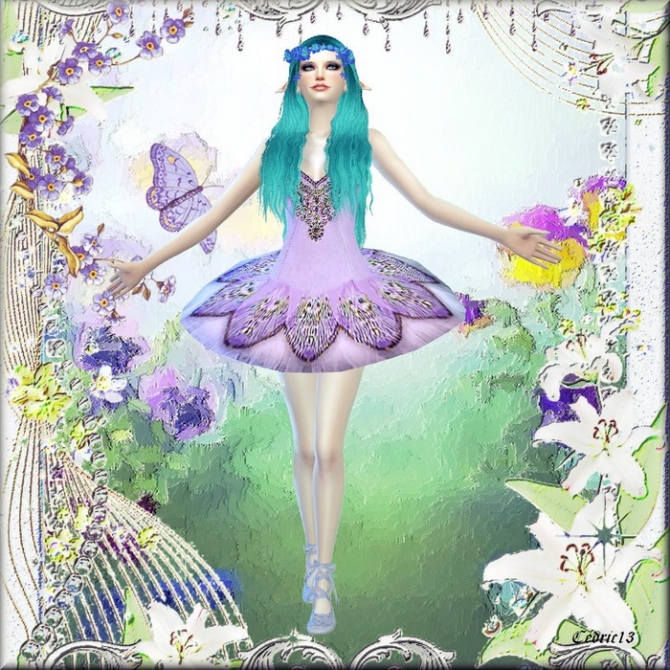 Reul Ghorm Blue Fairy by Cedric13 at L’univers de Nicole » Sims 4 Updates