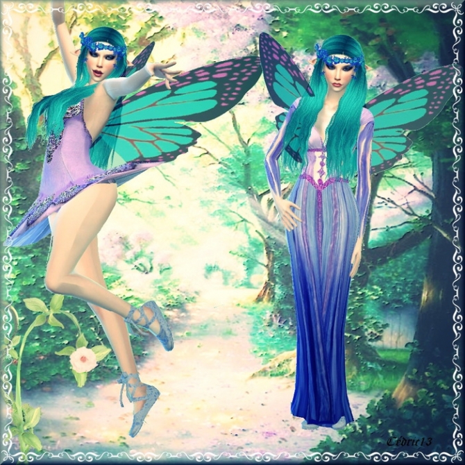 Reul Ghorm Blue Fairy by Cedric13 at L’univers de Nicole » Sims 4 Updates