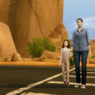 Single Dad 3 group poses at j-e-n-n-e-h – SakuraLeon » Sims 4 Updates