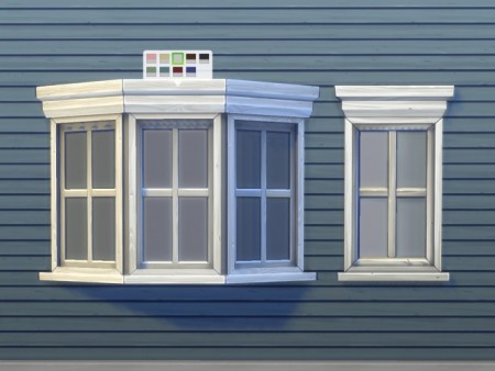 Casement Bay Window by plasticbox at Mod The Sims » Sims 4 Updates