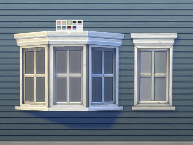 Casement Bay Window by plasticbox at Mod The Sims » Sims 4 Updates