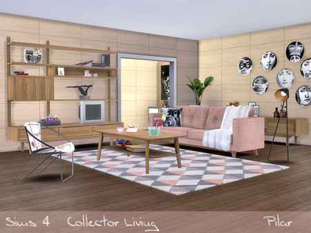 Collector Living by Pilar at TSR » Sims 4 Updates