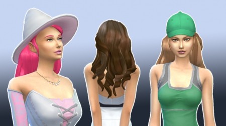 Illusion Hair at My Stuff » Sims 4 Updates