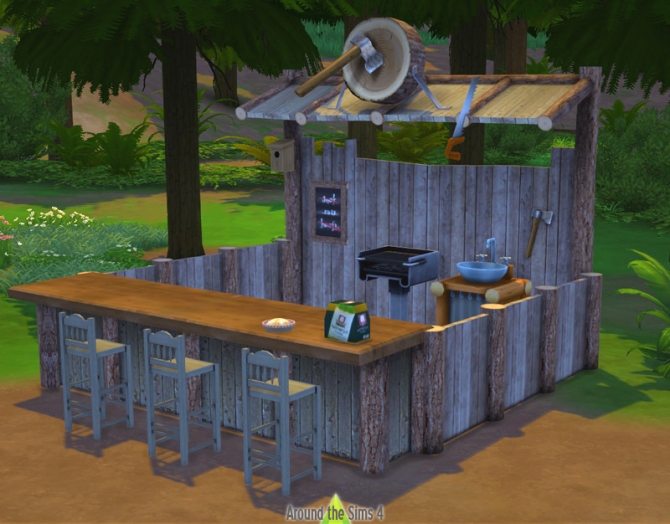 Sims 2 Food stands conversions by Sandy at Around the Sims 4 » Sims 4 ...