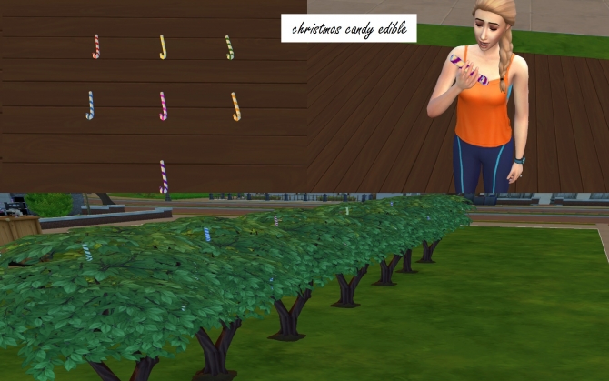 Christmas Candy Treat (edible) by g1g2 at Mod The Sims » Sims 4 Updates