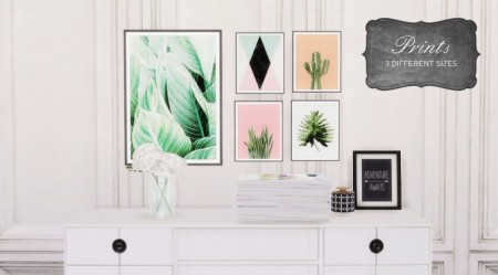 COLORFUL PRINTS at MIO » Sims 4 Updates