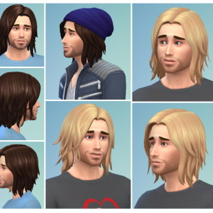 Roxy Hair 104 by TsminhSims at TSR » Sims 4 Updates