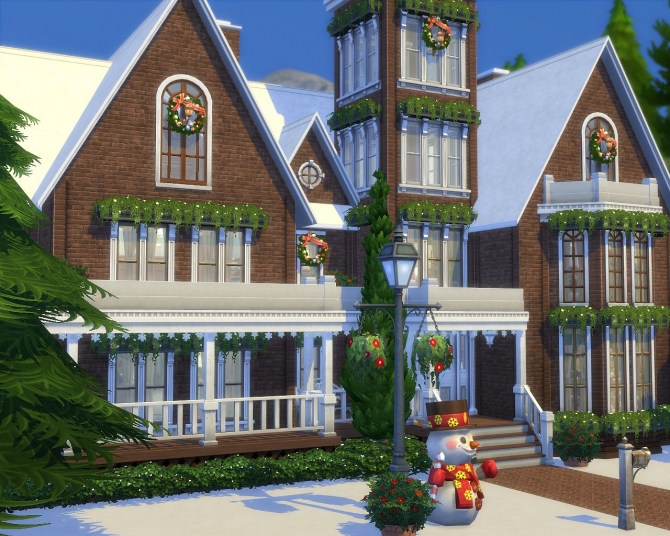 Victorian Gingerbread House at SIMplicity » Sims 4 Updates