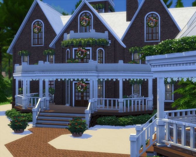 Victorian Gingerbread House at SIMplicity » Sims 4 Updates