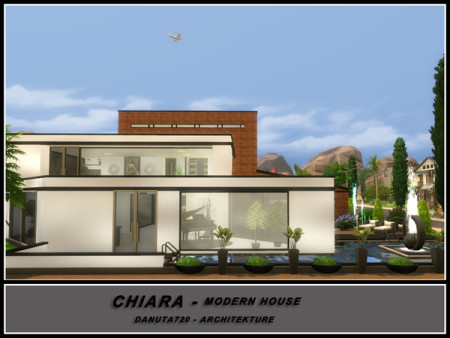 Modern House by Chiara at TSR » Sims 4 Updates