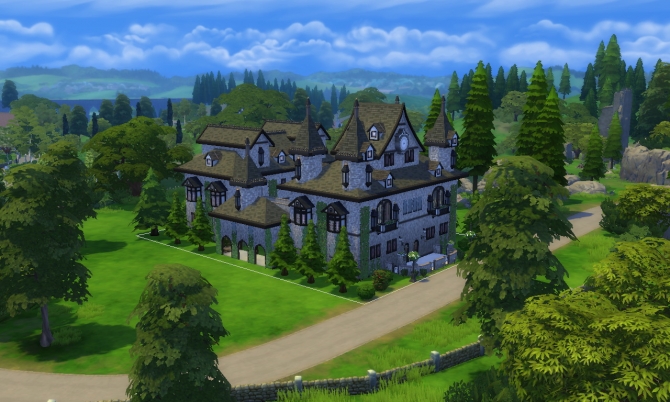 Windenburg Castle at Tatyana Name » Sims 4 Updates