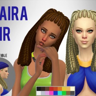 The man bun recolors at Simserenity » Sims 4 Updates