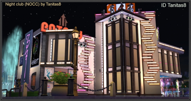 Night club (no CC) at Tanitas8 Sims » Sims 4 Updates