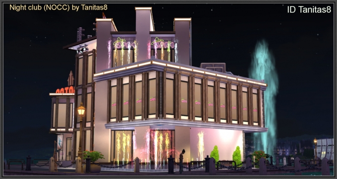 Night club (no CC) at Tanitas8 Sims » Sims 4 Updates