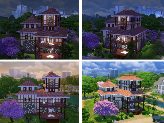 Feng Shui Cafe (no CC) at Tatyana Name » Sims 4 Updates