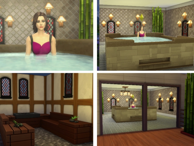 Feng Shui Cafe (no CC) at Tatyana Name » Sims 4 Updates