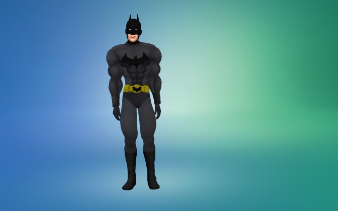 Batman costume by g1g2 at Mod The Sims » Sims 4 Updates