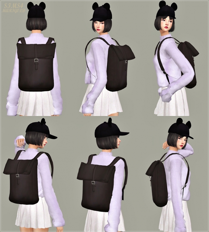 Female Backpack at Marigold » Sims 4 Updates