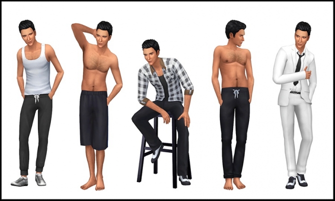 Elvis Presley Sim for TS4 at ThatMalorieGirl » Sims 4 Updates