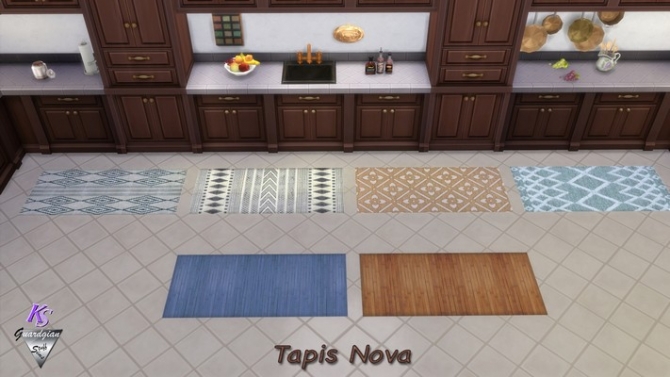 NOVA and VIVA rugs by Guardgian at Khany Sims » Sims 4 Updates