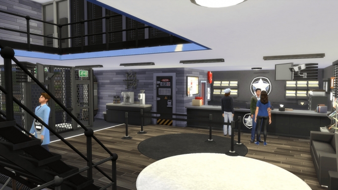 Daylesford Police Station at RomerJon17 Productions » Sims 4 Updates