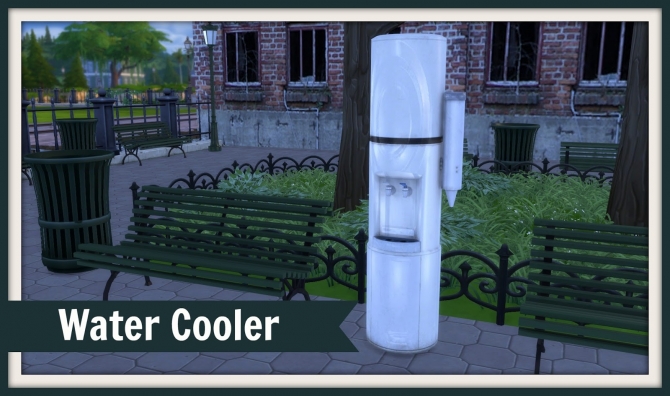 Water Cooler at Dinha Gamer » Sims 4 Updates