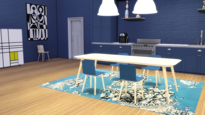 Hal Plywood Chair at Meinkatz Creations » Sims 4 Updates