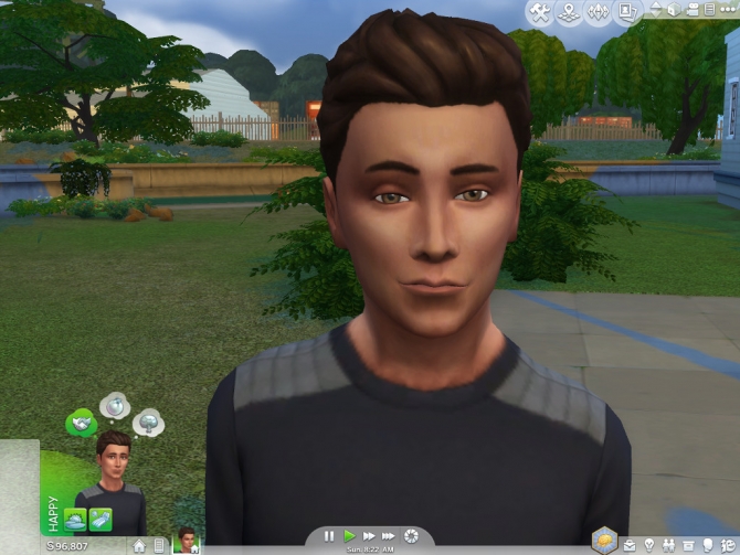 Facial Overlays Less Smiling by Shimrod101 at Mod The Sims » Sims 4 Updates