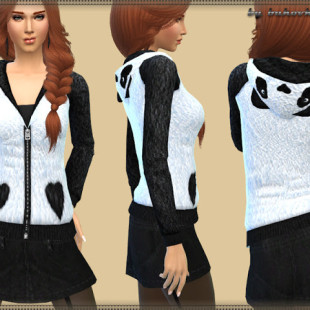 Tie Neck Dress by Nitro_Panic at TSR » Sims 4 Updates