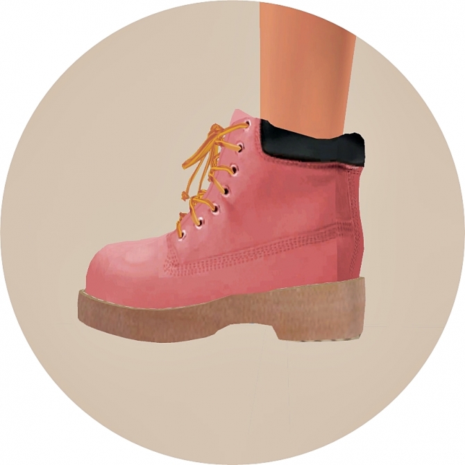 Female Hiking Boots at Marigold » Sims 4 Updates