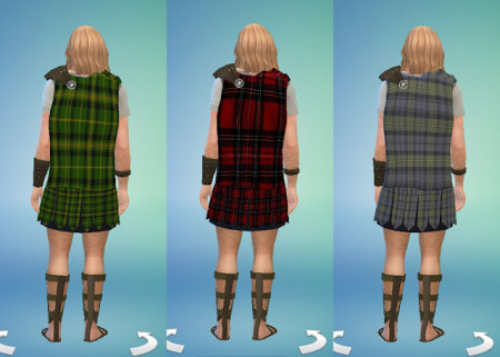 Celtic Men's Warrior Outfit by Anni K at Historical Sims Life » Sims 4 ...
