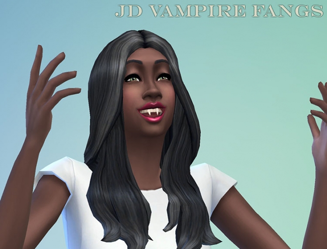 Vampire Fangs JD by JosephTheSim2k5 at Mod The Sims » Sims 4 Updates