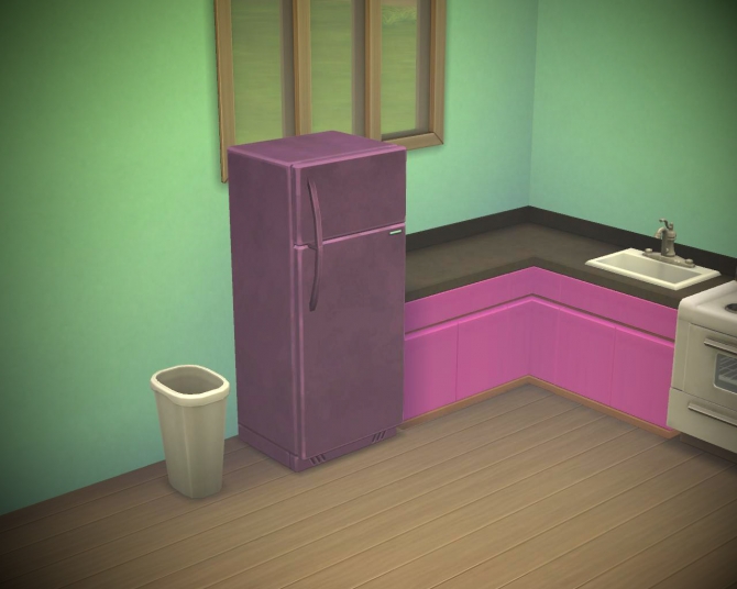 Fridges in 16 new colours by Chiosser at Mod The Sims » Sims 4 Updates
