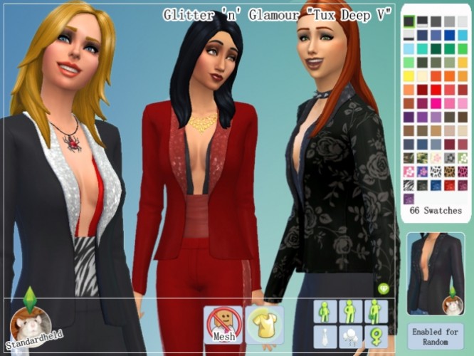 Glitter 'n' Glamour Clothing Pack by Standardheld at SimsWorkshop ...