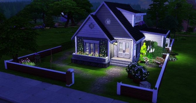 Danae house by Chanchan24 at Sims Artists » Sims 4 Updates