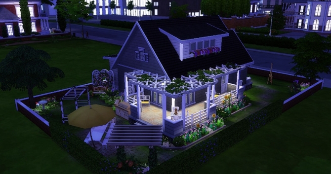 Danae house by Chanchan24 at Sims Artists » Sims 4 Updates