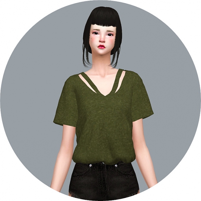 V-Line Top at Marigold » Sims 4 Updates