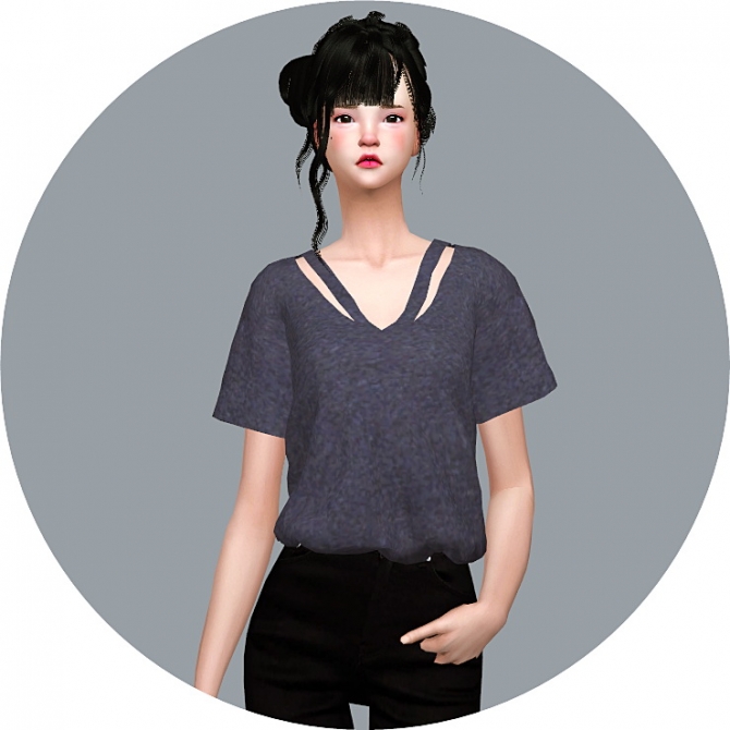 V-Line Top at Marigold » Sims 4 Updates