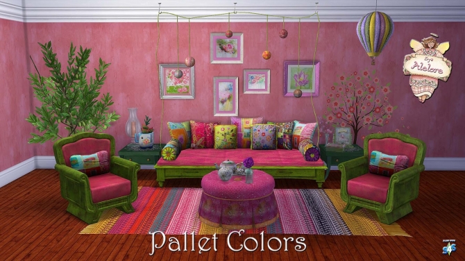 PALLET COLORS set at Alelore Sims Blog » Sims 4 Updates