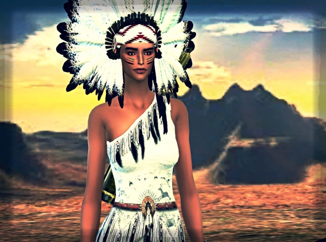 Tala Choula Native American at Casmar Sims4 » Sims 4 Updates