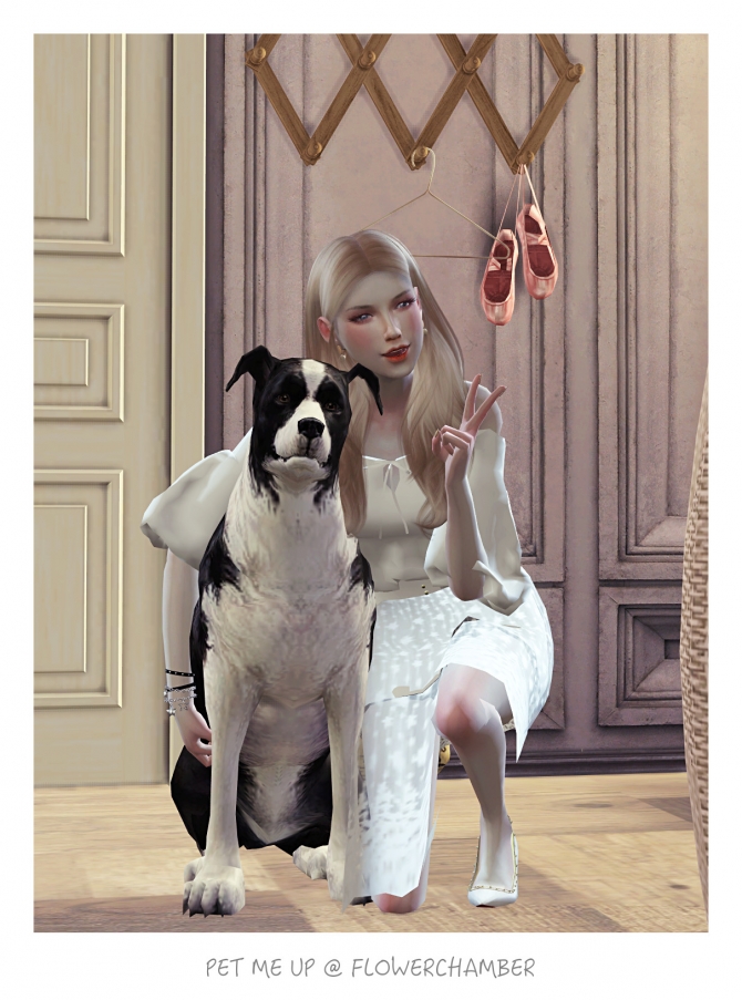 PET ME UP Poses Sets at Flower Chamber » Sims 4 Updates