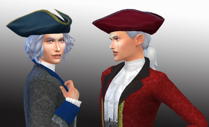 Rococo Hat at My Stuff » Sims 4 Updates