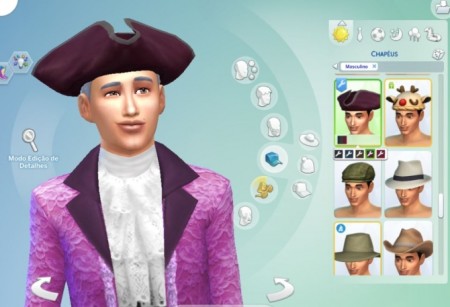 Rococo Hat at My Stuff » Sims 4 Updates